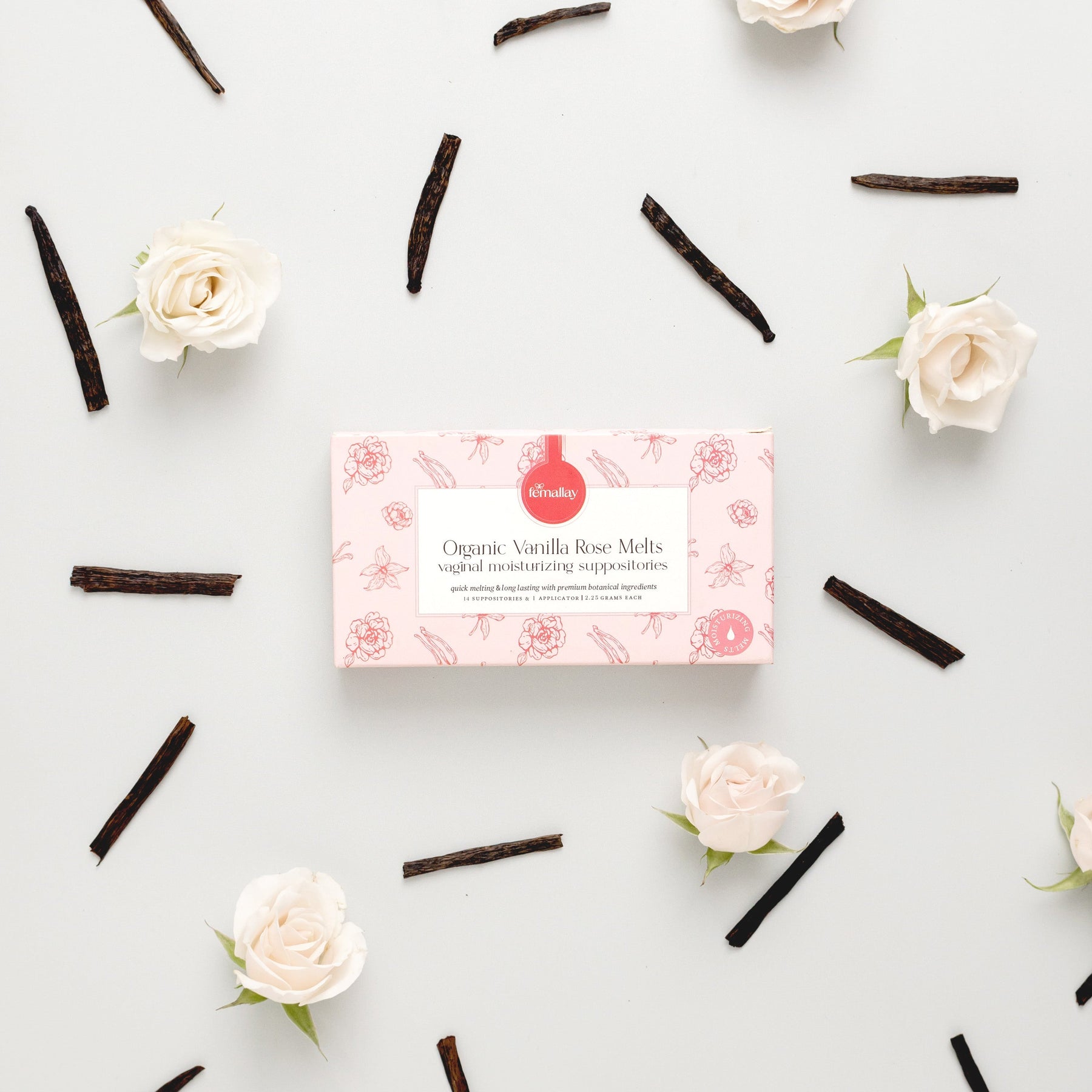 Organic Intimacy Suppository Melts for Moisture & Lubrication