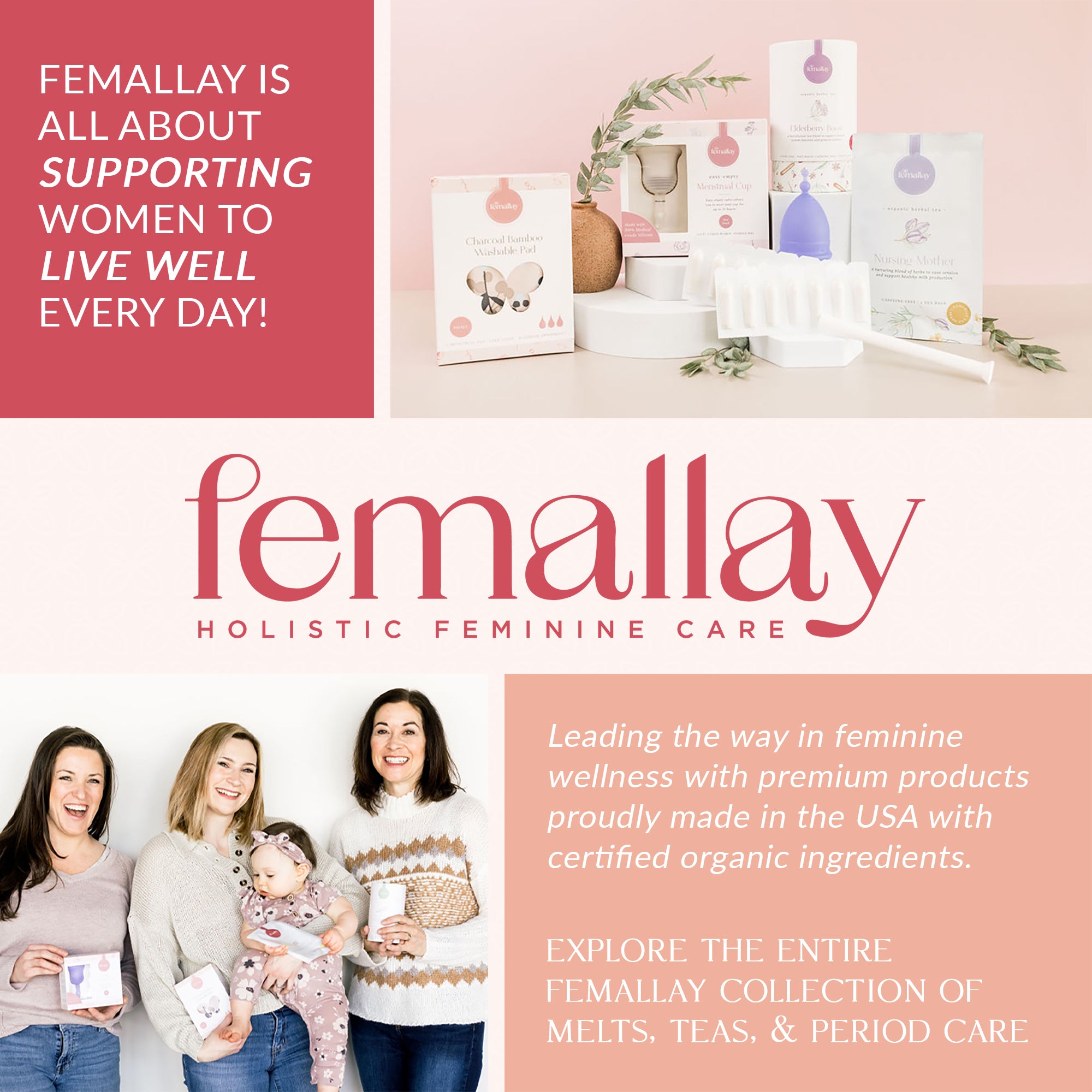 Femallay® | Holistic Feminine Care for Every Season of Life