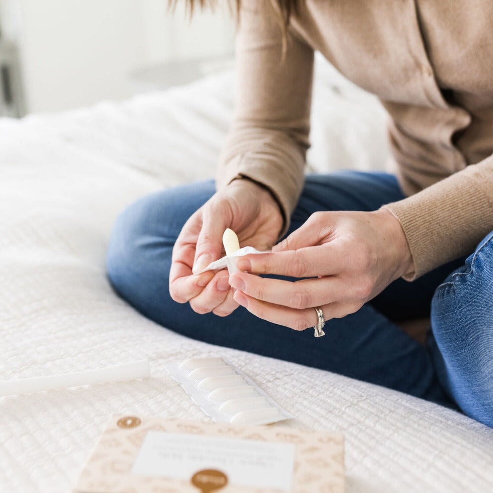 Organic Intimacy Suppository Melts for Moisture & Lubrication