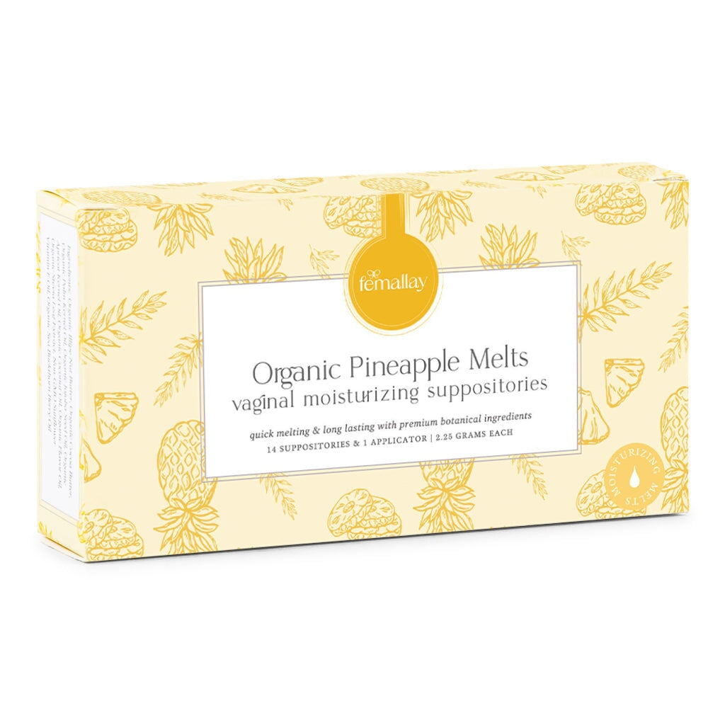 Organic Intimacy Suppository Melts for Moisture & Lubrication
